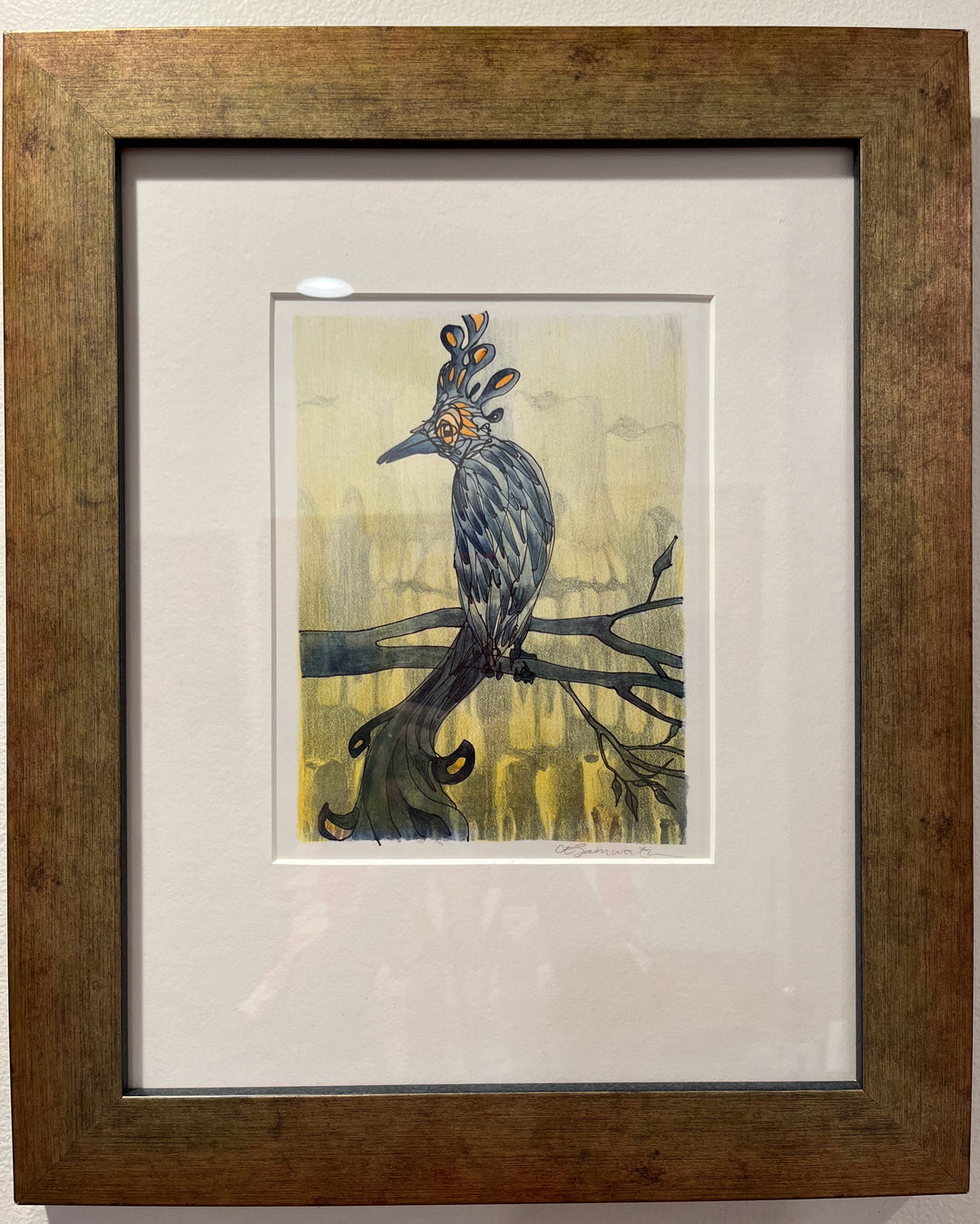 bird painting – Kate Samworth